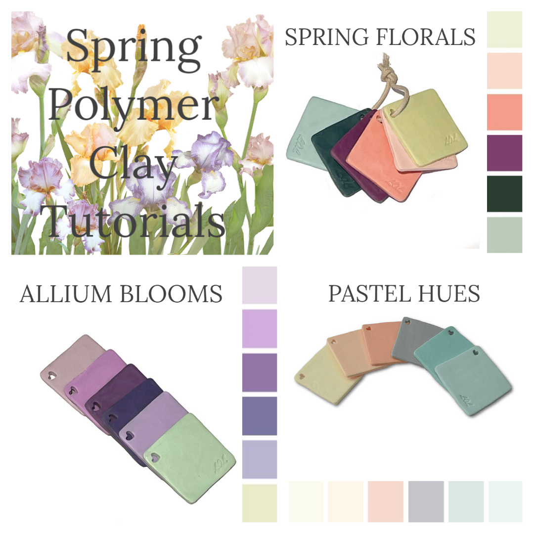 New Polymer Clay Colour Mixing Tutorials for Spring – Lottie Of London ...